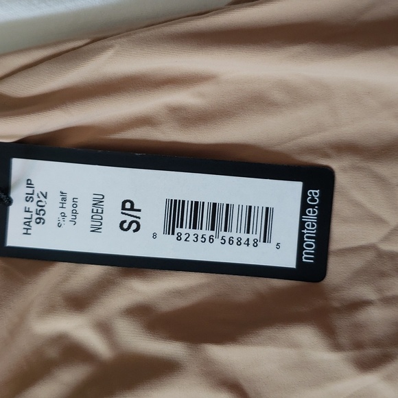 Montelle | Intimates & Sleepwear | Montelle Half Slip Nude Nwt | Poshmark